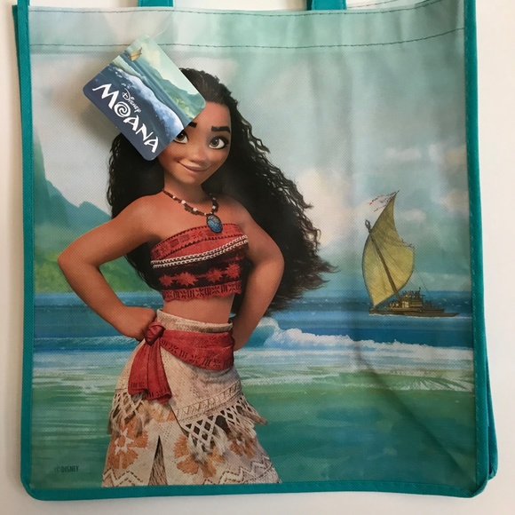 Disney | Bags | Disney Moana Aulani Hawaii Shopper Tote Bag Shopping ...